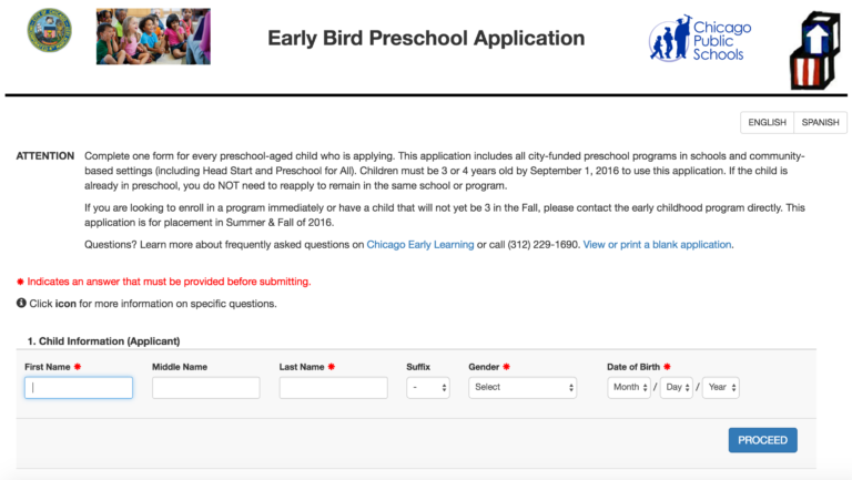 Chicago Early Learning Portal – Smart Chicago